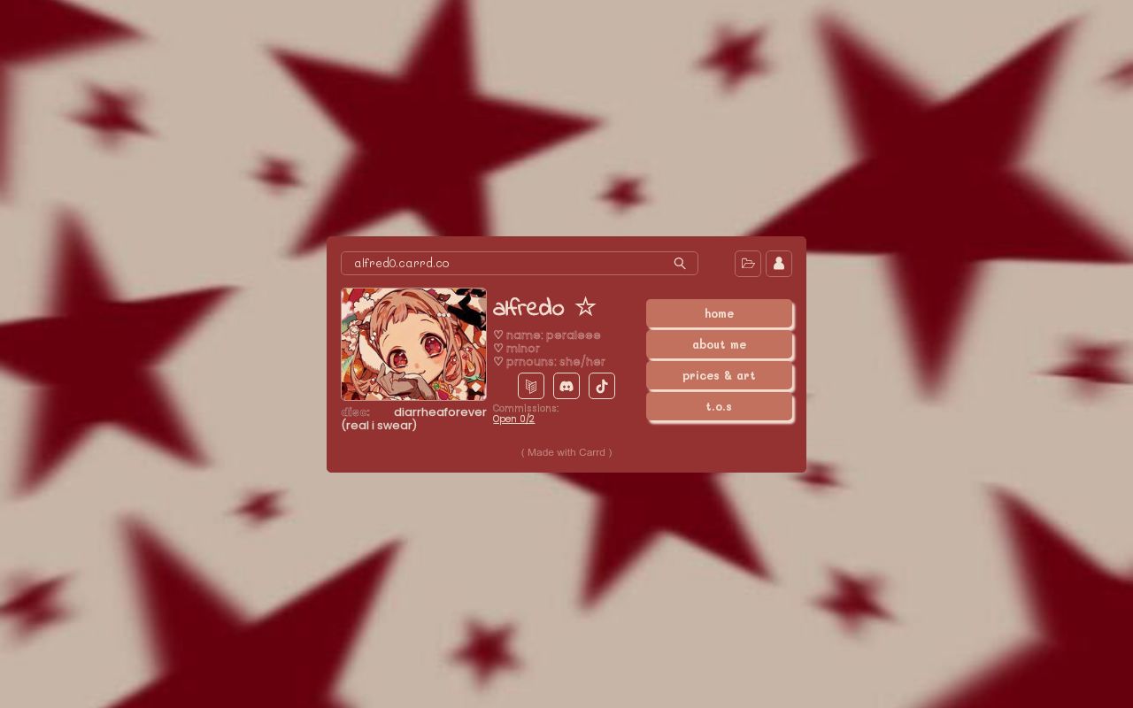 alfredo's commissions